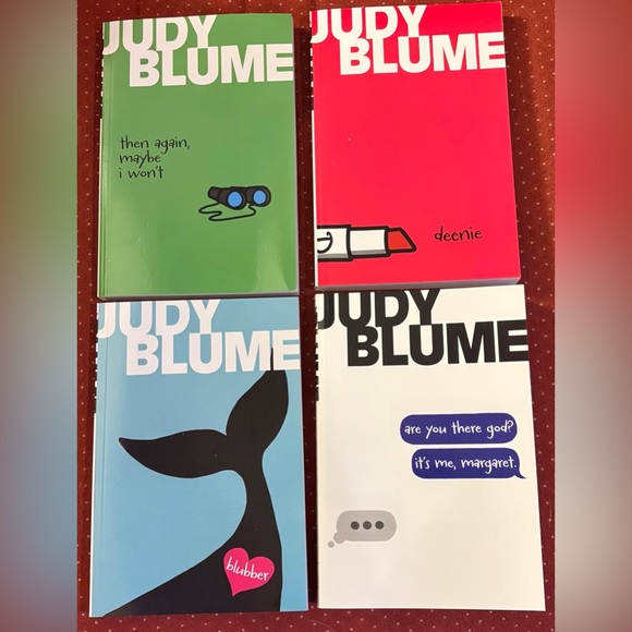 Other | Set Of Four Judy Blume Books Novels New | Poshmark